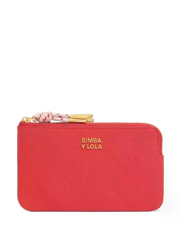 Bimba Y Lola Leather Wallet Red 30% Off Editorialist