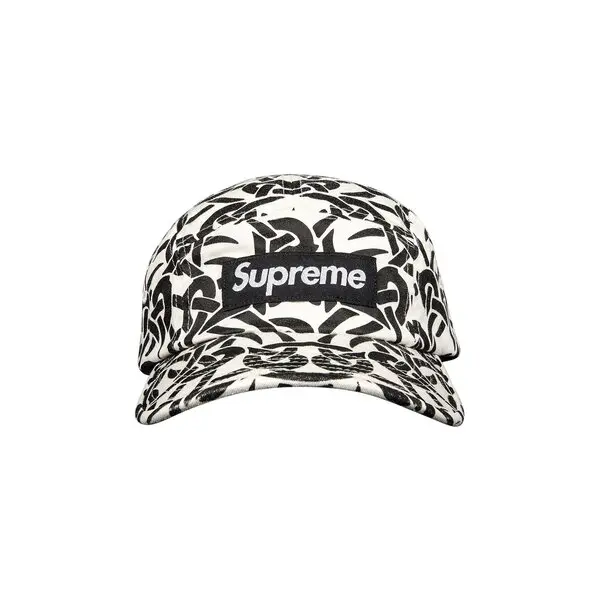 Supreme Celtic Knot Camp Cap - White