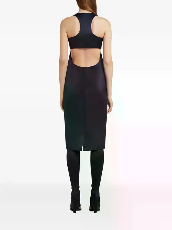 COURREGES Scuba Midi Dress