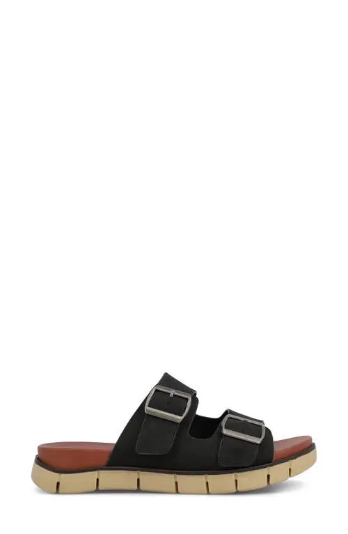 Mia Esei Slide Sandal - Black