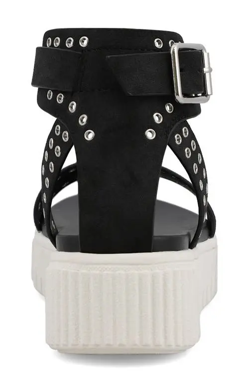 Mia Evelin Ankle Strap Platform Sandal