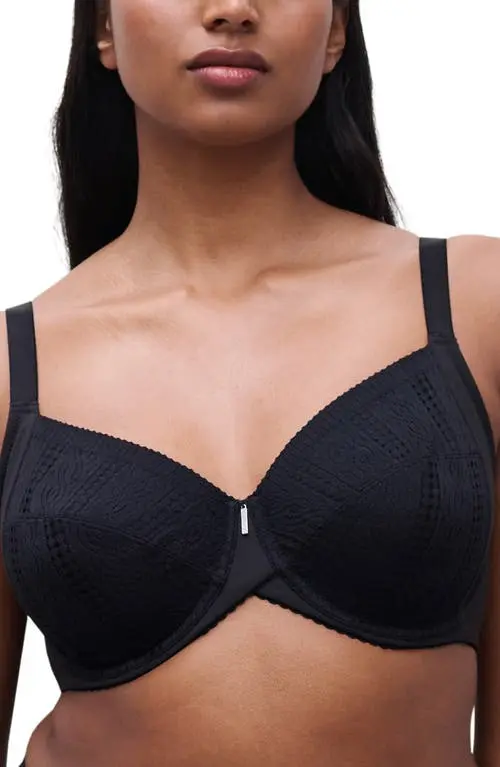 Chantelle Easy Support Full Coverage Underwire Bra - Black
