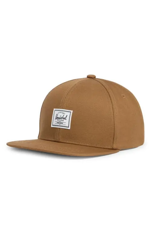 Herschel Supply Co. Whaler Cotton Twill Baseball Cap - Rubber