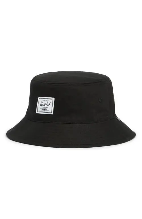 Herschel Supply Co. Norman Cotton Twill Bucket Hat - Black