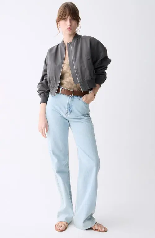 Deluc Déluc. Safira Washed Cotton Crop Jacket