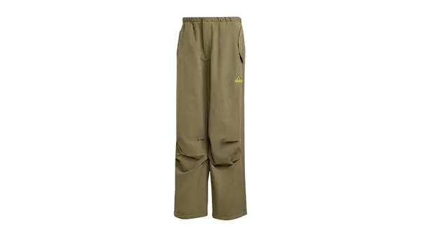 Adidas Parachute Tracksuit Bottoms - Olive Strata