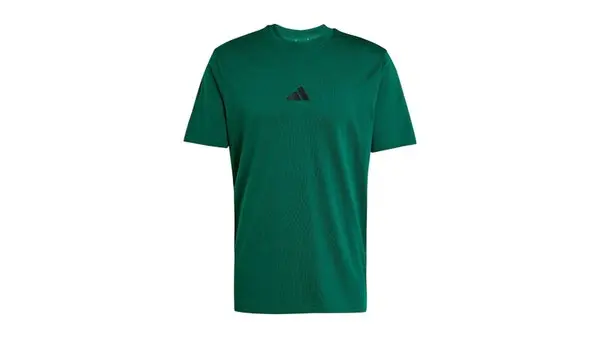 Adidas Essentials Small Logo Single Jersey T-shirt - Collegiate Green/black
