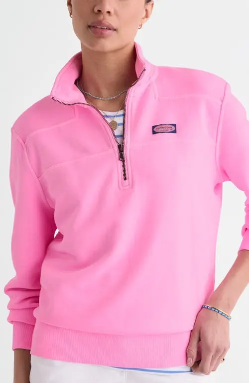 Vineyard Vines Shep Quarter Zip Pullover - Neon Bloom