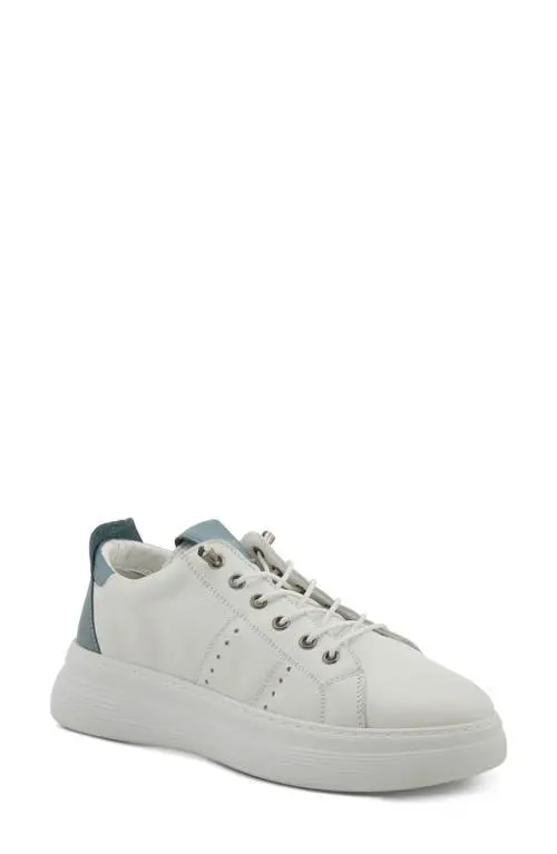 SPRING STEP SHOES France Leather Sneaker - Blue Multi