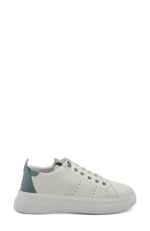 SPRING STEP SHOES France Leather Sneaker - Blue Multi