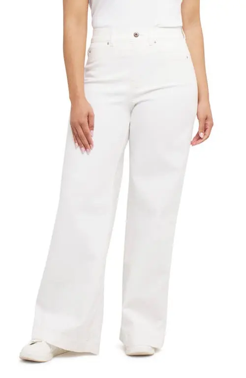 Spanx High-waist Wide Leg Pull-on Jeans