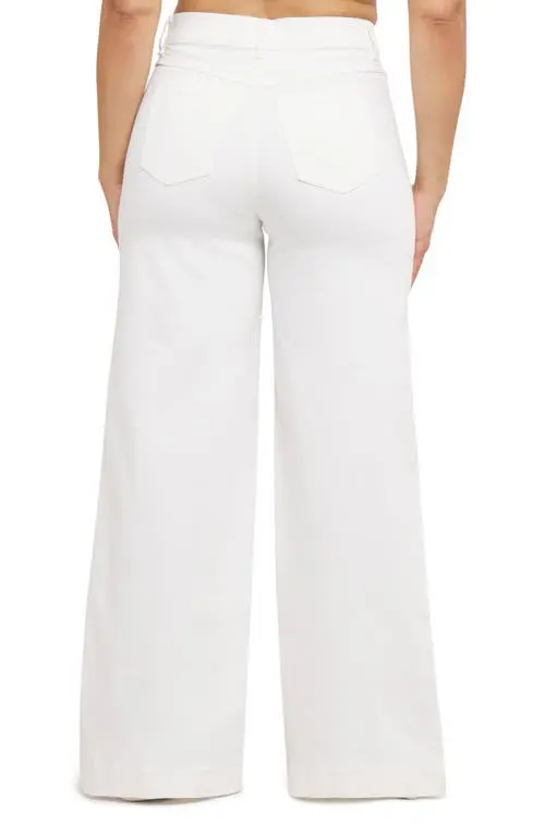 Spanx High-waist Wide Leg Pull-on Jeans