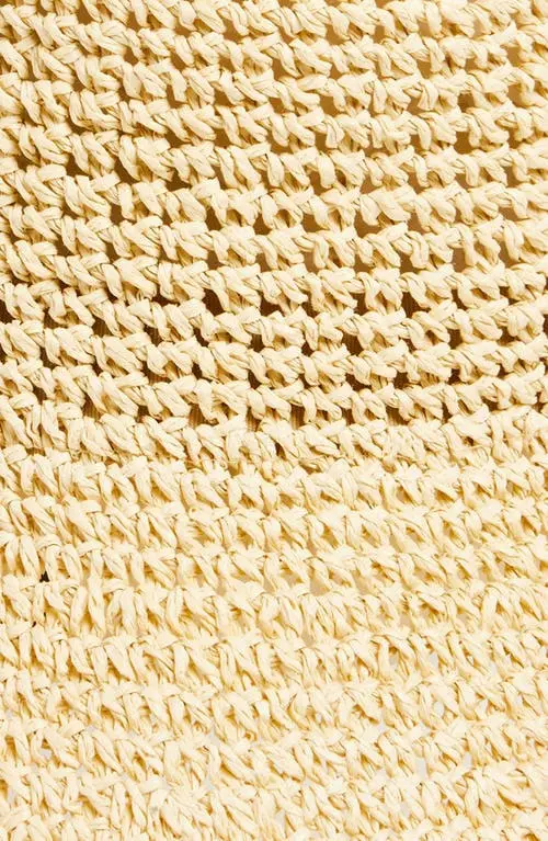 Nordstrom Packable Straw Bucket Hat - Natural