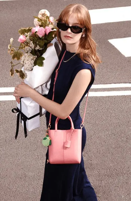MAISON DE SABRE Mini Soft Tote - Candy Sandstone