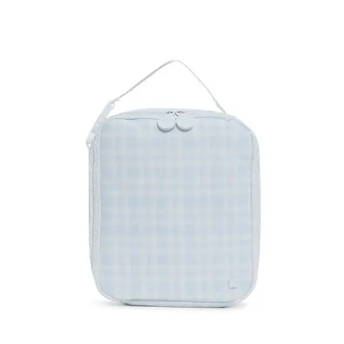 TRVL DESIGN Pimlico Plaid Lunch Bag - Blue
