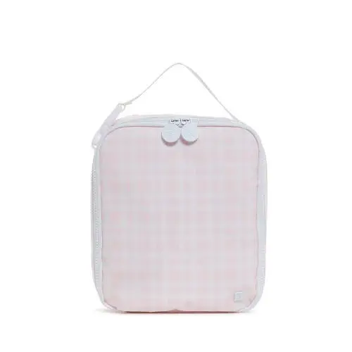 TRVL DESIGN Pimlico Plaid Lunch Bag - Plaid Pink