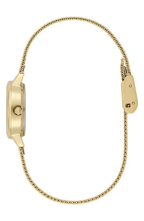 OLIVIA BURTON Mini Classic Mesh Strap Watch - Green