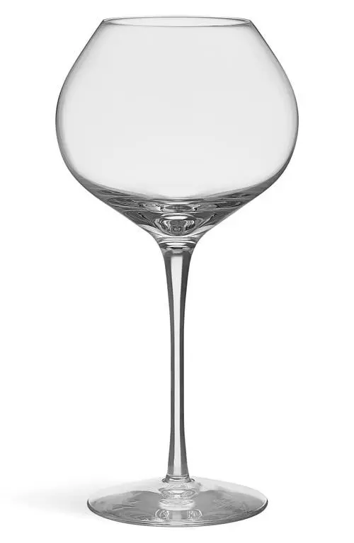 ORREFORS Difference Set Of 2 Mature Wine Glasses - Clear