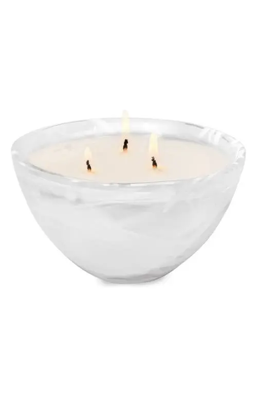 KOSTA BODA Contrast Candle - White