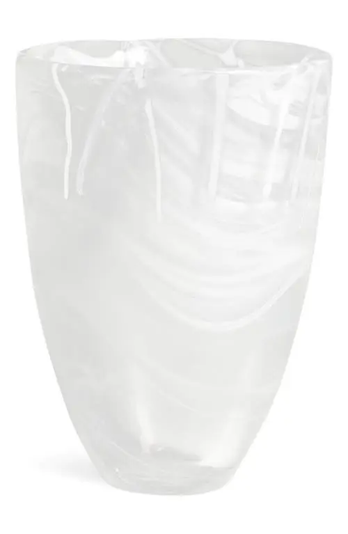 KOSTA BODA Contrast Vase - White