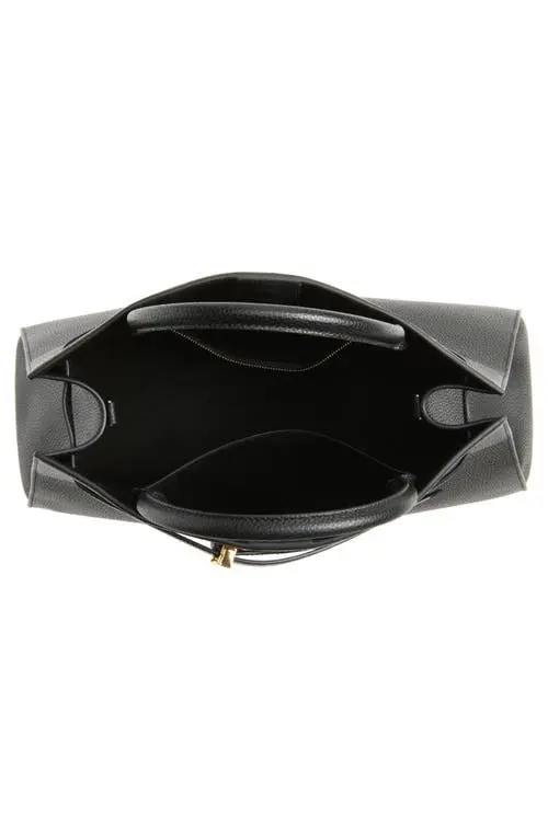 Veronica Beard Large Dash Leather Tote - Black