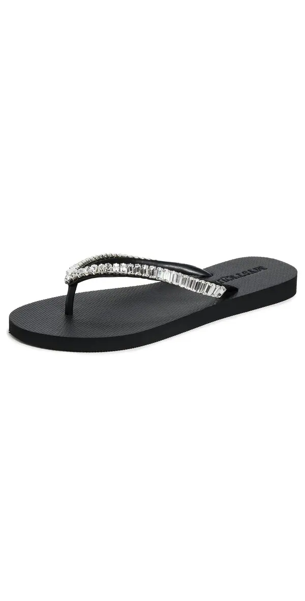 Mystique Crystal Embellished Flip Flops