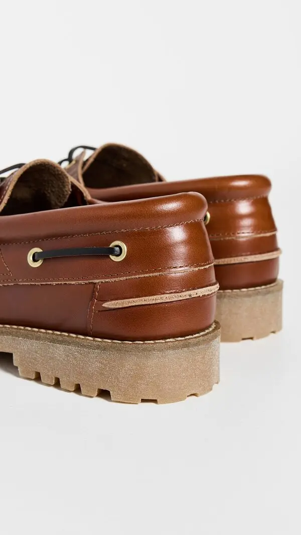 Barbour Deck Boat Shoes - Tan