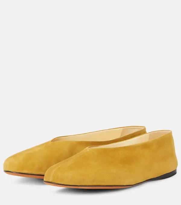 Proenza Schouler Suede Ballet Flats
