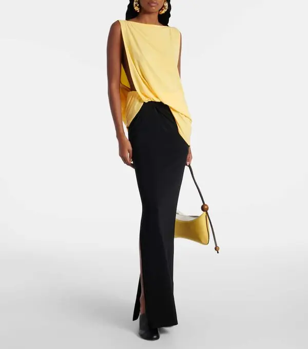 Jacquemus Peplo Maxi Skirt