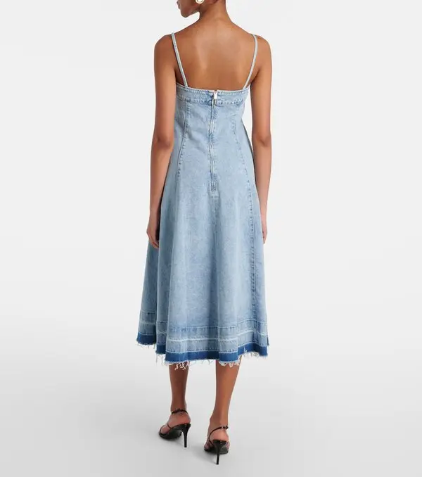Simkhai Clarissa Denim Midi Dress
