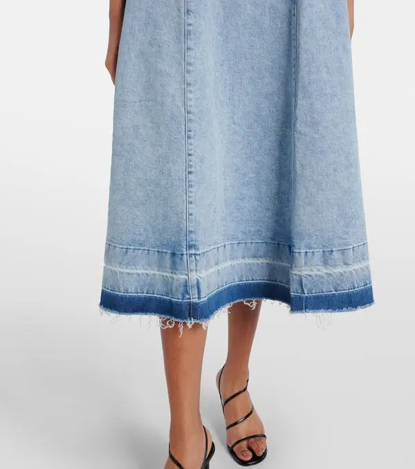 Simkhai Clarissa Denim Midi Dress