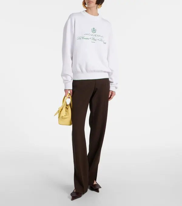 Jacquemus Vince Embroidered Sweatshirt