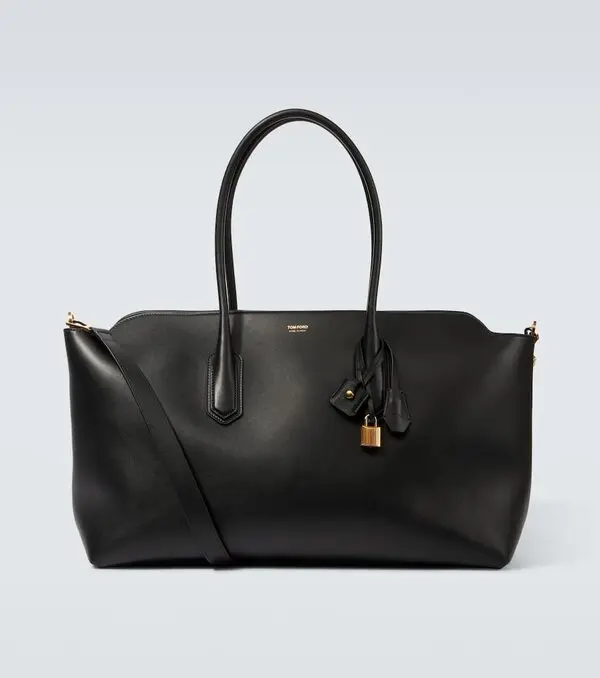 TOM FORD Alexander East West Tote - Black