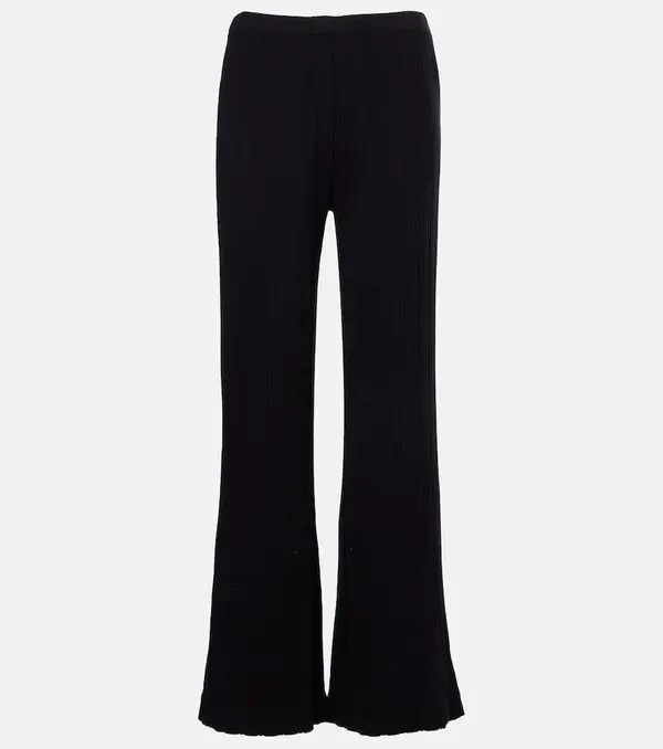 Velvet By Graham & Spencer Alemi Pointelle Straight Pants