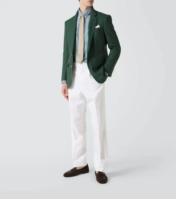 Dunhill Bourdon Cotton Blazer