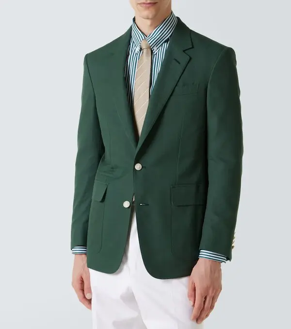 Dunhill Bourdon Cotton Blazer