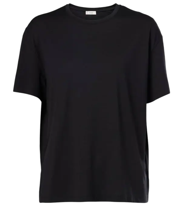 TOTEME Classic Jersey T-shirt - Black