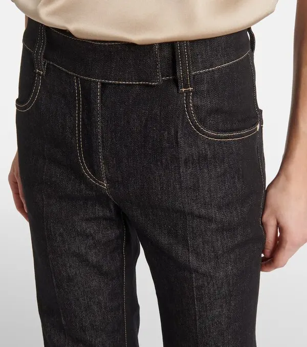 Brunello Cucinelli Mid-rise Bootcut Jeans