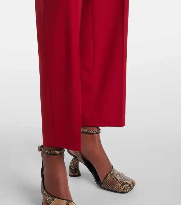 Dries Van Noten Wool Slim-fit Trousers