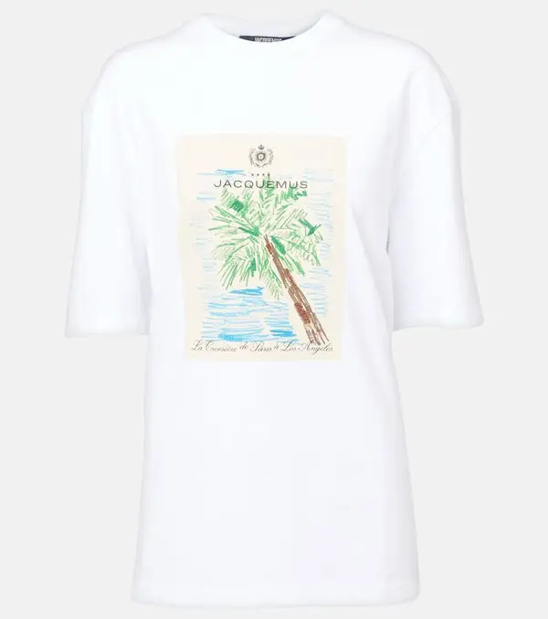 Jacquemus Marino Printed T-shirt - White