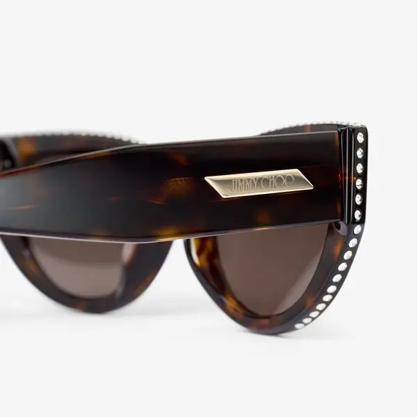 JIMMY CHOO Vale Cat Eye Sunglasses