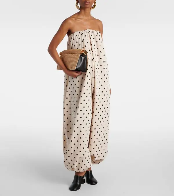 Jacquemus Rond Carre Woven Raffia-effect Clutch