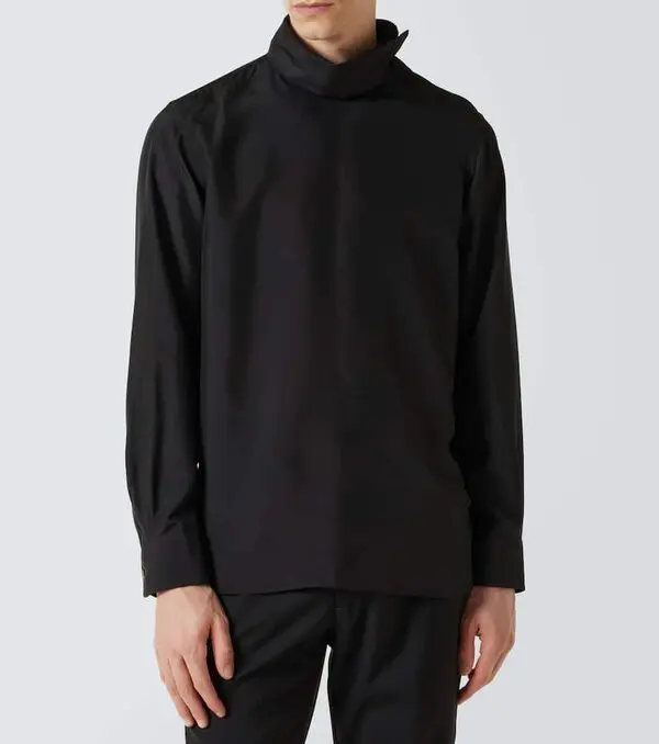 TOM FORD Silk Turtleneck Top