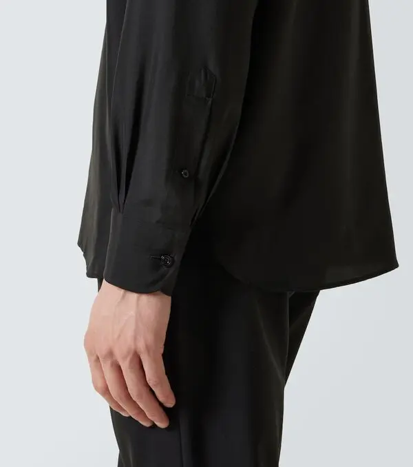 TOM FORD Silk Turtleneck Top