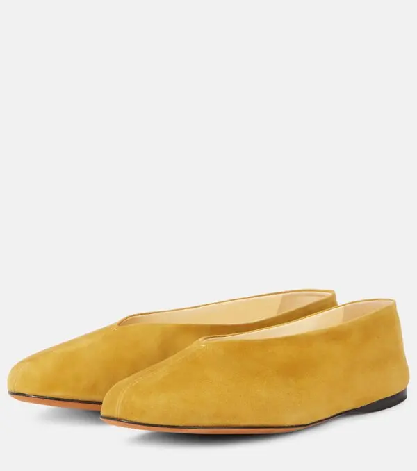 Proenza Schouler Suede Ballet Flats