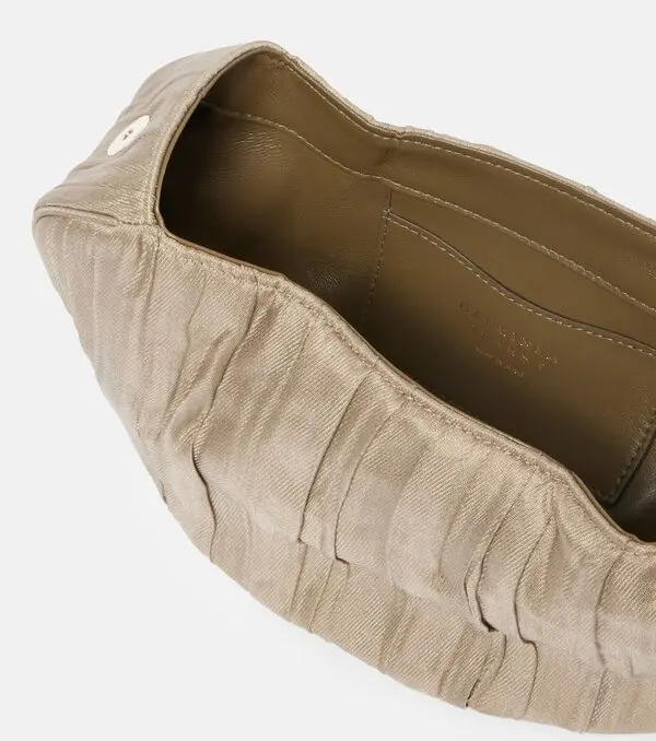 Gabriela Hearst Demi Clutch - Beige