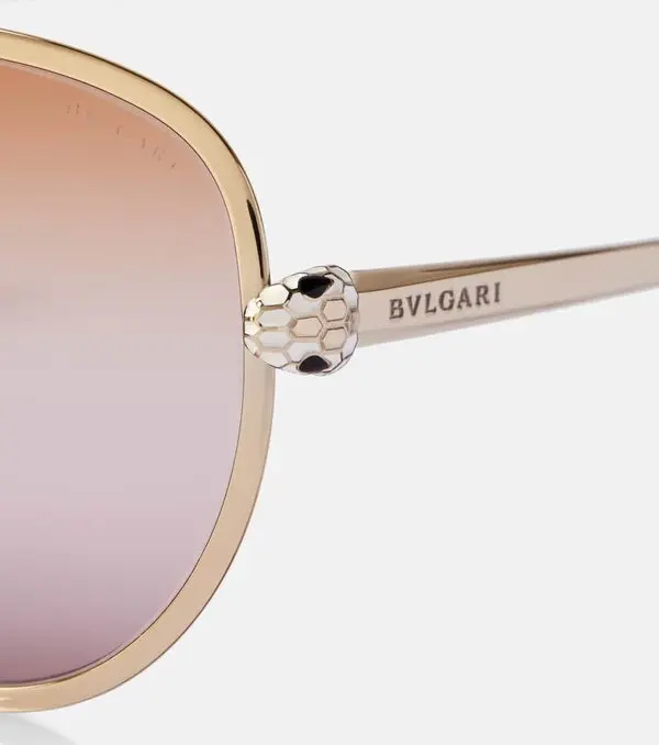 BVLGARI Serpenti Forever Aviator Sunglasses