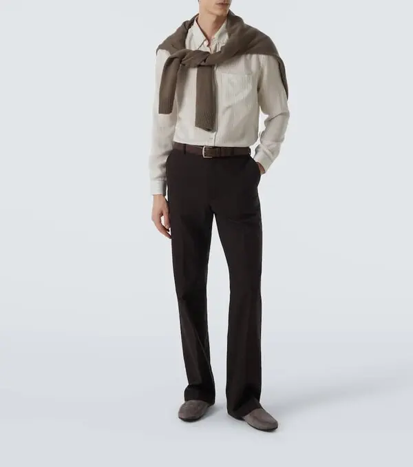 Manolo Blahnik Alder Suede Loafers