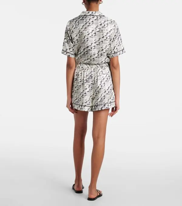 Tory Burch Silk Shorts