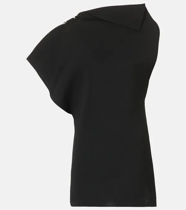 Jacquemus Asymmetric Minidress